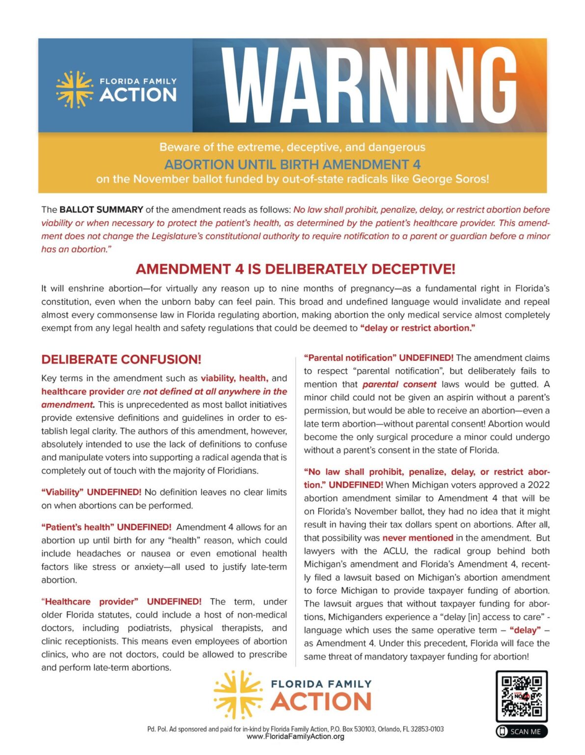 Florida Voter Guide - 2024 General Election Guide & Endorsements